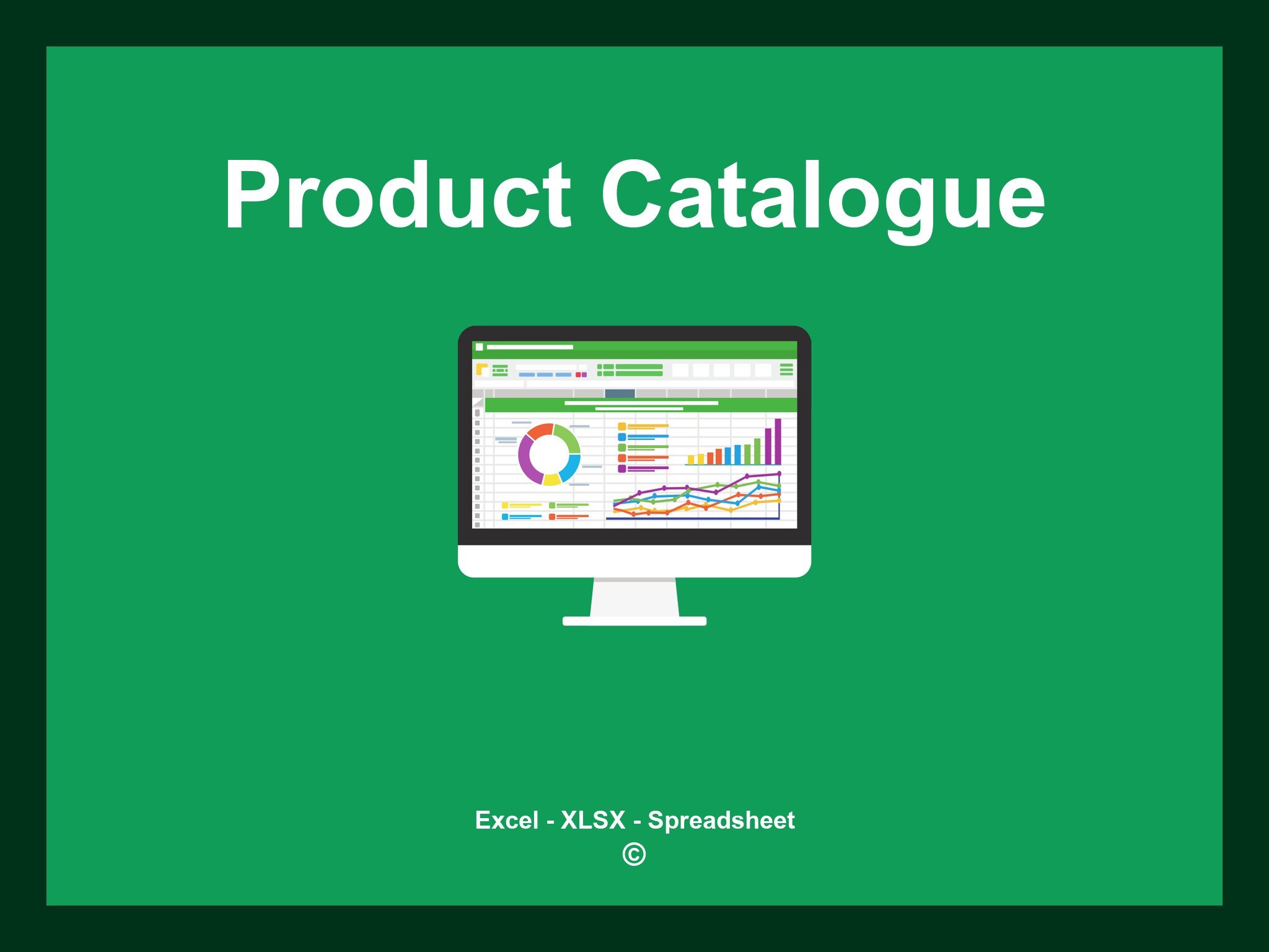 Product Catalogue Template Excel